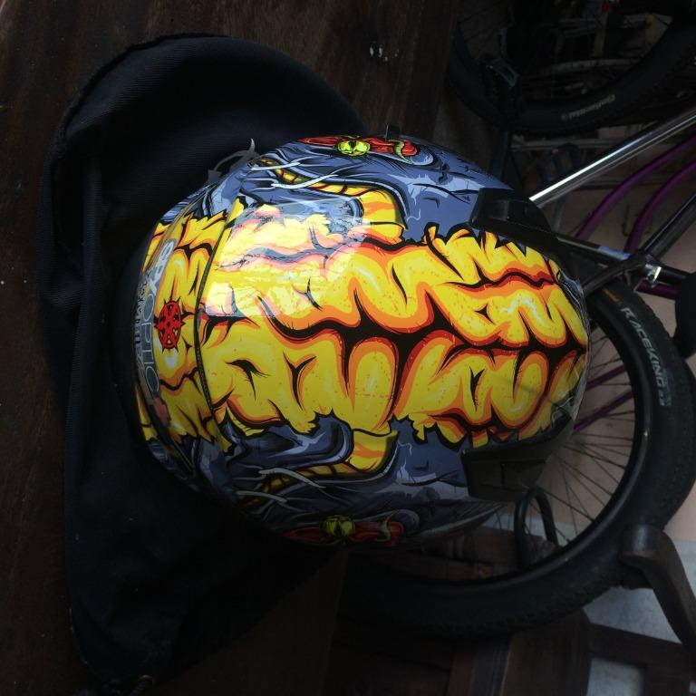 Ryo demon full face helmet, Motorbikes, Motorbike Parts & Accessories ...