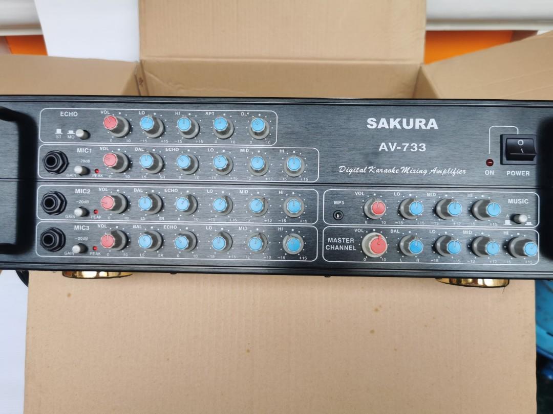 Sakura amplifier AV733, Audio, Soundbars, Speakers & Amplifiers on ...
