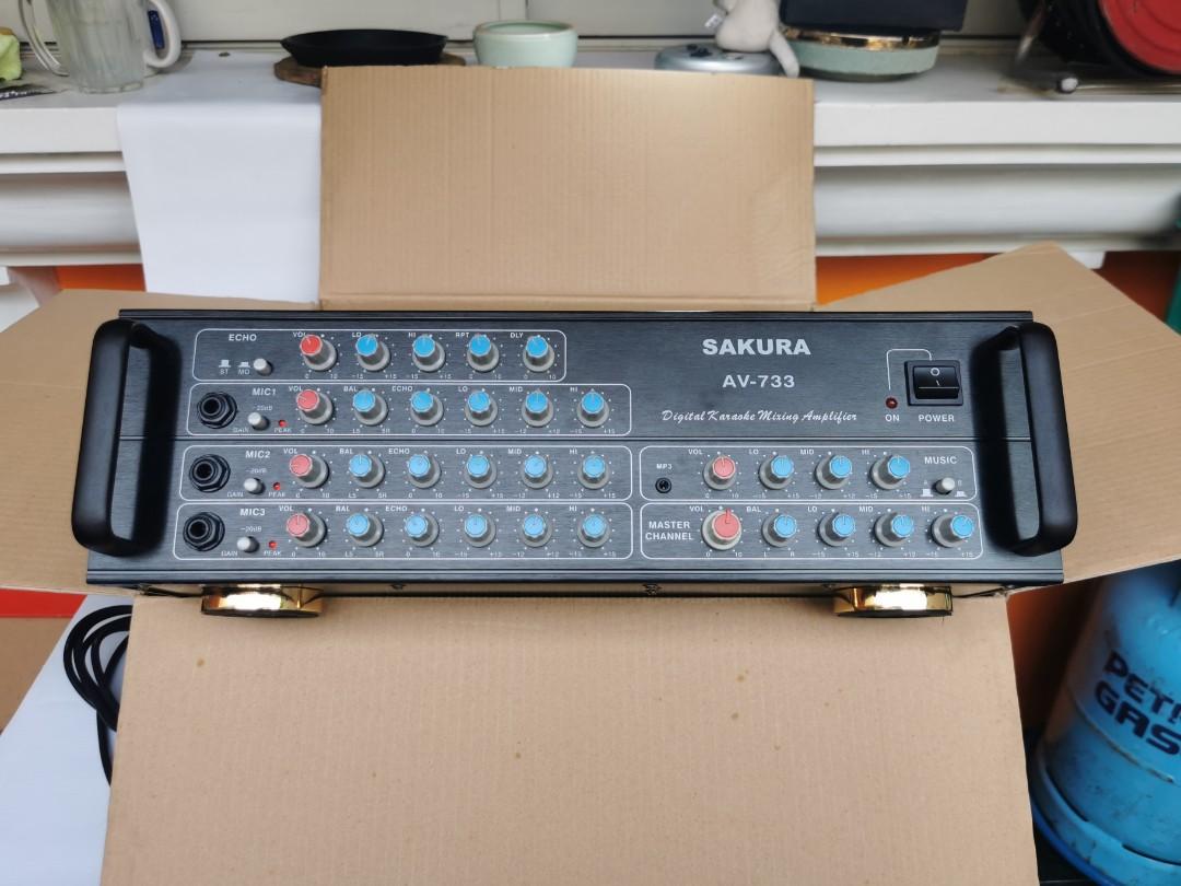Sakura amplifier AV733, Audio, Soundbars, Speakers & Amplifiers on ...