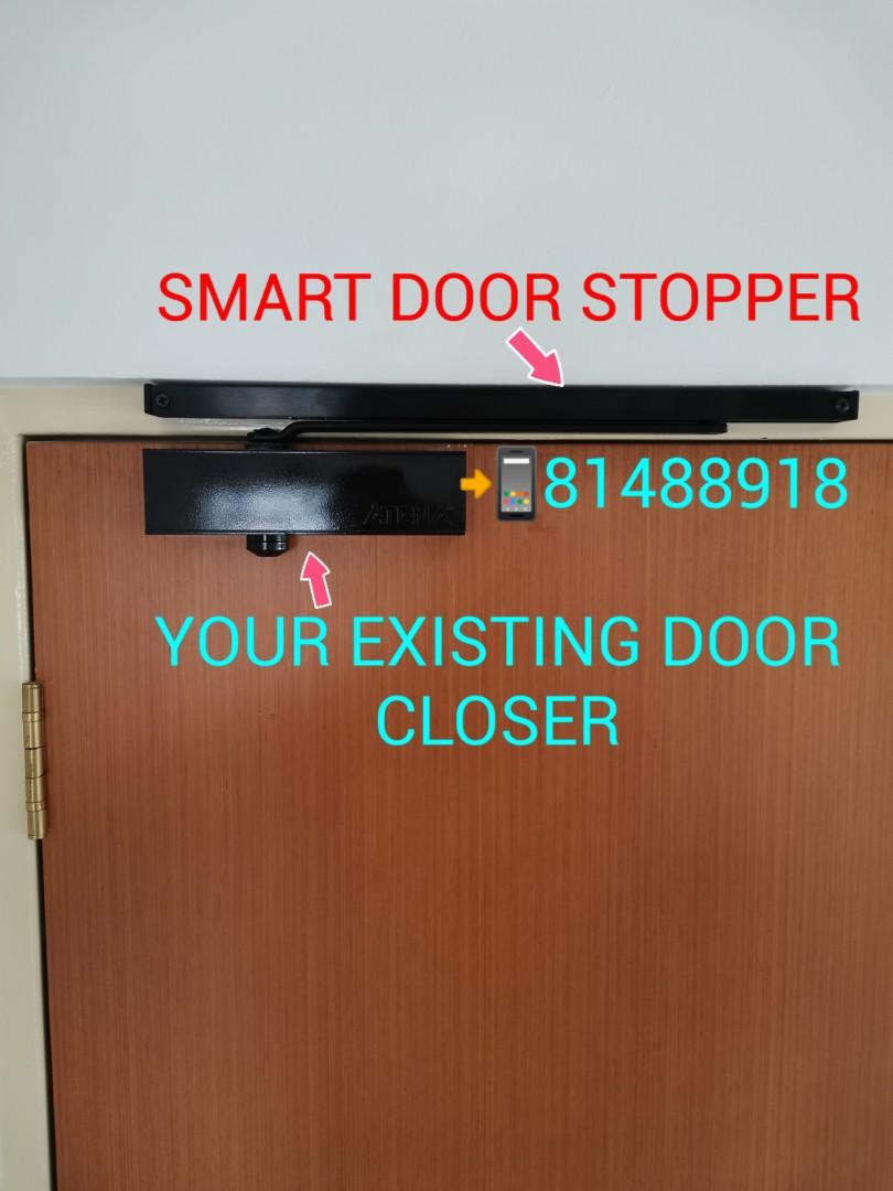 SMART DOOR STOPPER, Furniture & Home Living, Furniture, Other Home ...