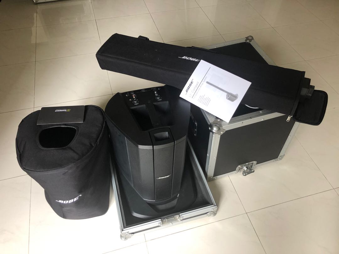 The L1 Compact portable line array system (with flight case), 音響器材, 可攜式 ...