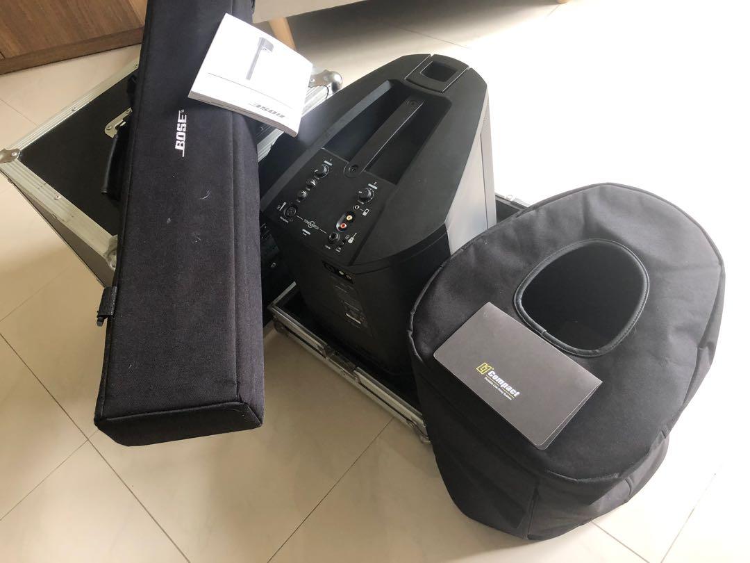 The L1 Compact portable line array system (with flight case), 音響器材, 可攜式 ...