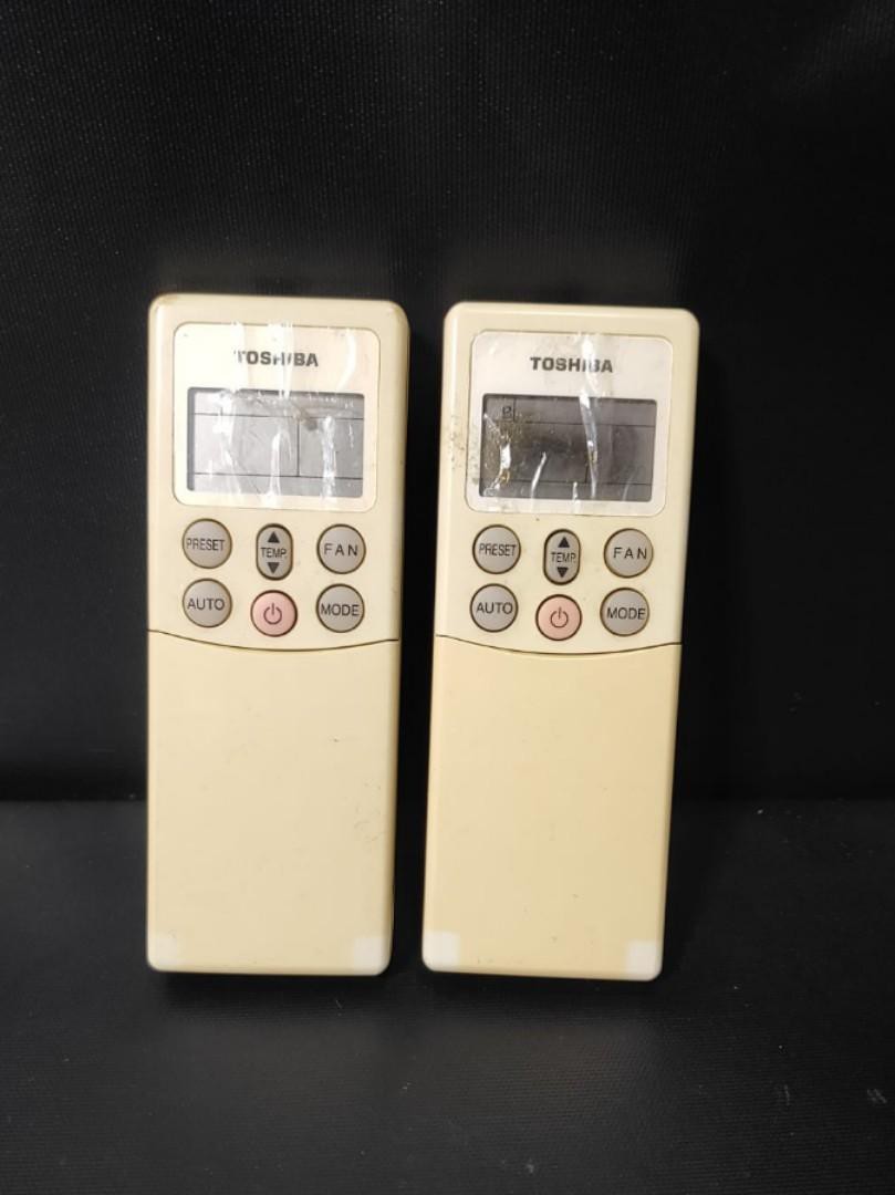 Toshiba Aircon Remote Control @$5 each, TV & Home Appliances, Air ...