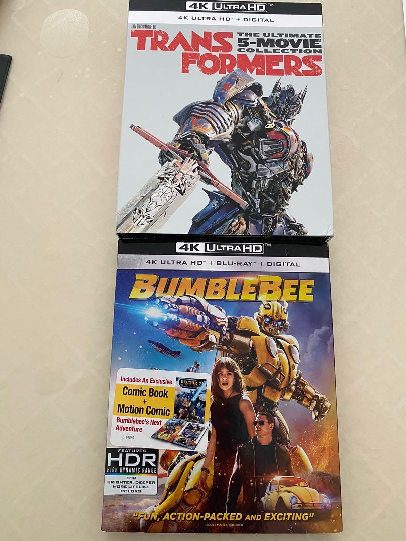 Transformers & Bumblebee Collection (4K Ultra HD), TV & Home Appliances ...