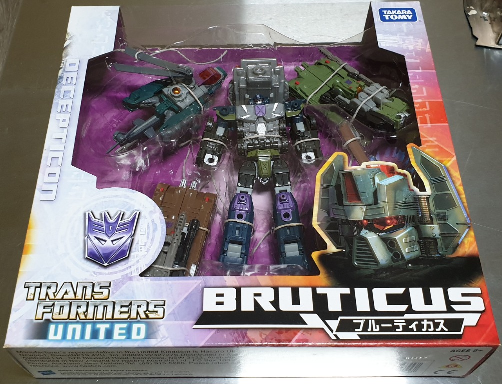 Transformers COMBINERS United - Bruticus Maximus Asia Exclusive, Fall ...