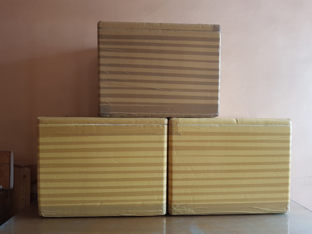 Used Styro Ice Box with Packaging Tape Cover, Everything Else, Others ...