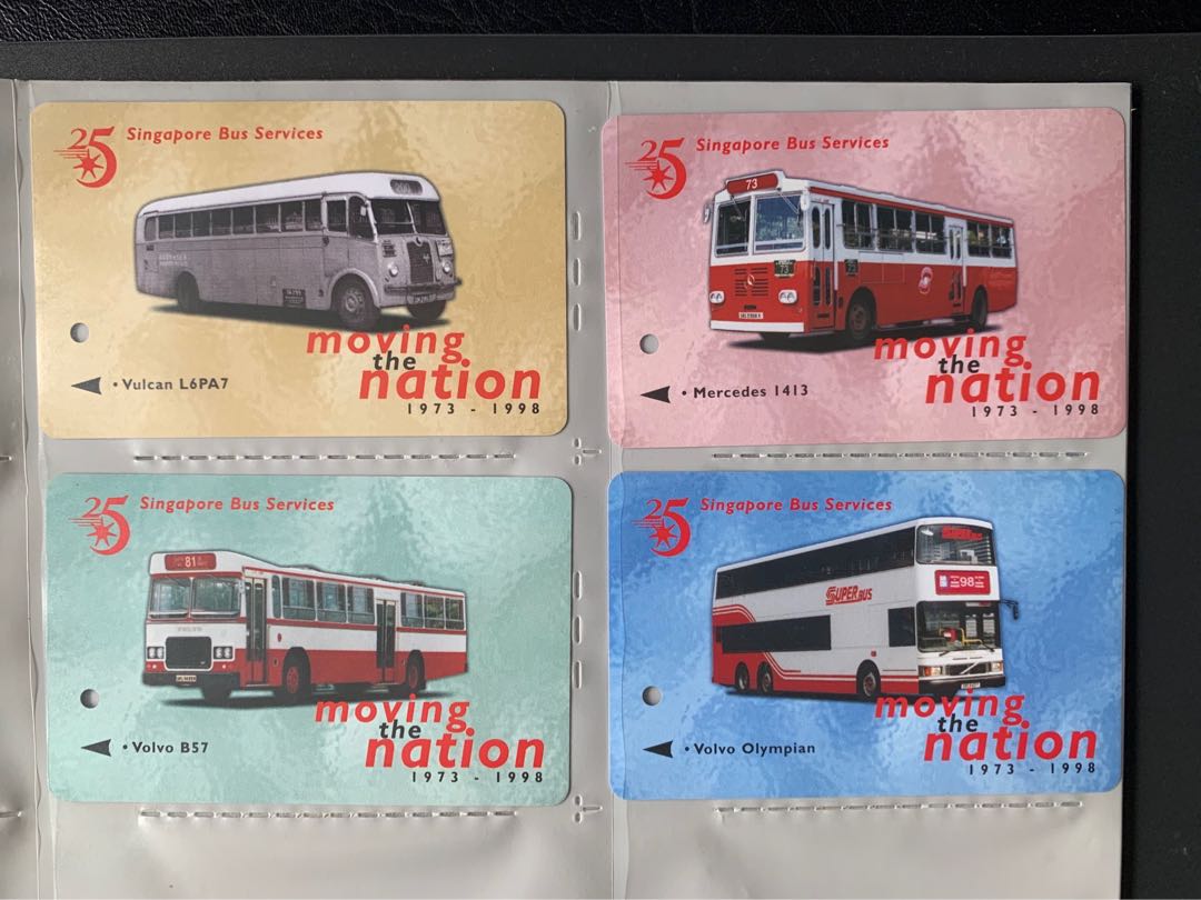 Vintage MRT adult farecard from Singapore Bus Services, Hobbies & Toys ...
