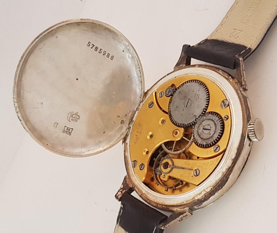 Vintage Omega manual wind wrist watch, Swiss Made, World War One Trench ...