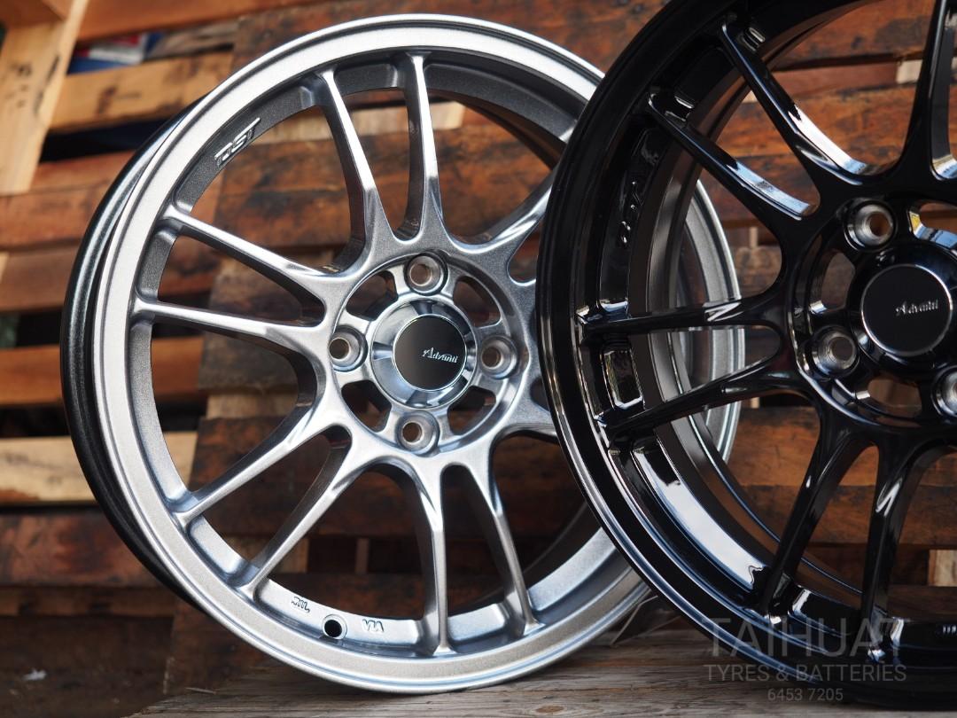15" Advanti Racing Storm N718 flow formed DST 4x100 rims, Car ...
