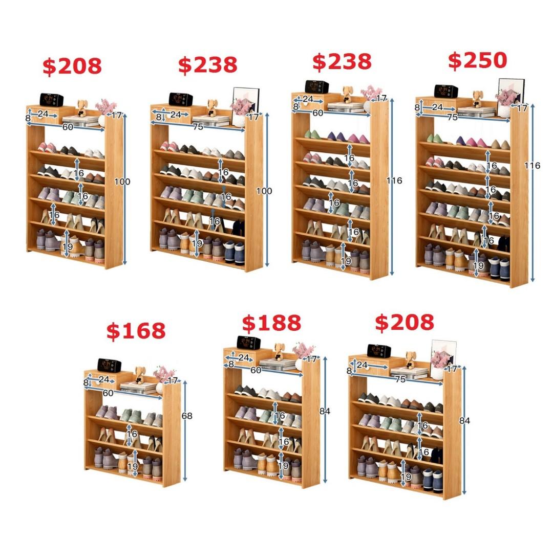 （訂貨價：$168up）17cm超窄鞋櫃(連小櫃桶) 寬60cm|75cm 鞋架 書櫃 收納櫃 Shoe Cabinet, 傢俬＆家居, 傢俬, 櫃子、組合櫃及置物架 - Carousell