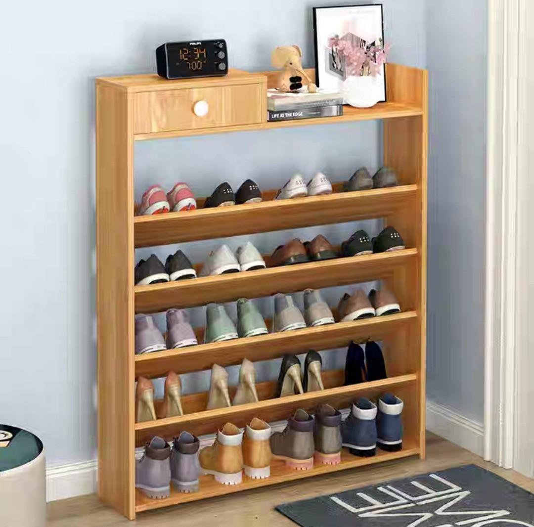 （訂貨價：$168up）17cm超窄鞋櫃(連小櫃桶) 寬60cm|75cm 鞋架 書櫃 收納櫃 Shoe Cabinet, 傢俬＆家居, 傢俬, 櫃子、組合櫃及置物架 - Carousell