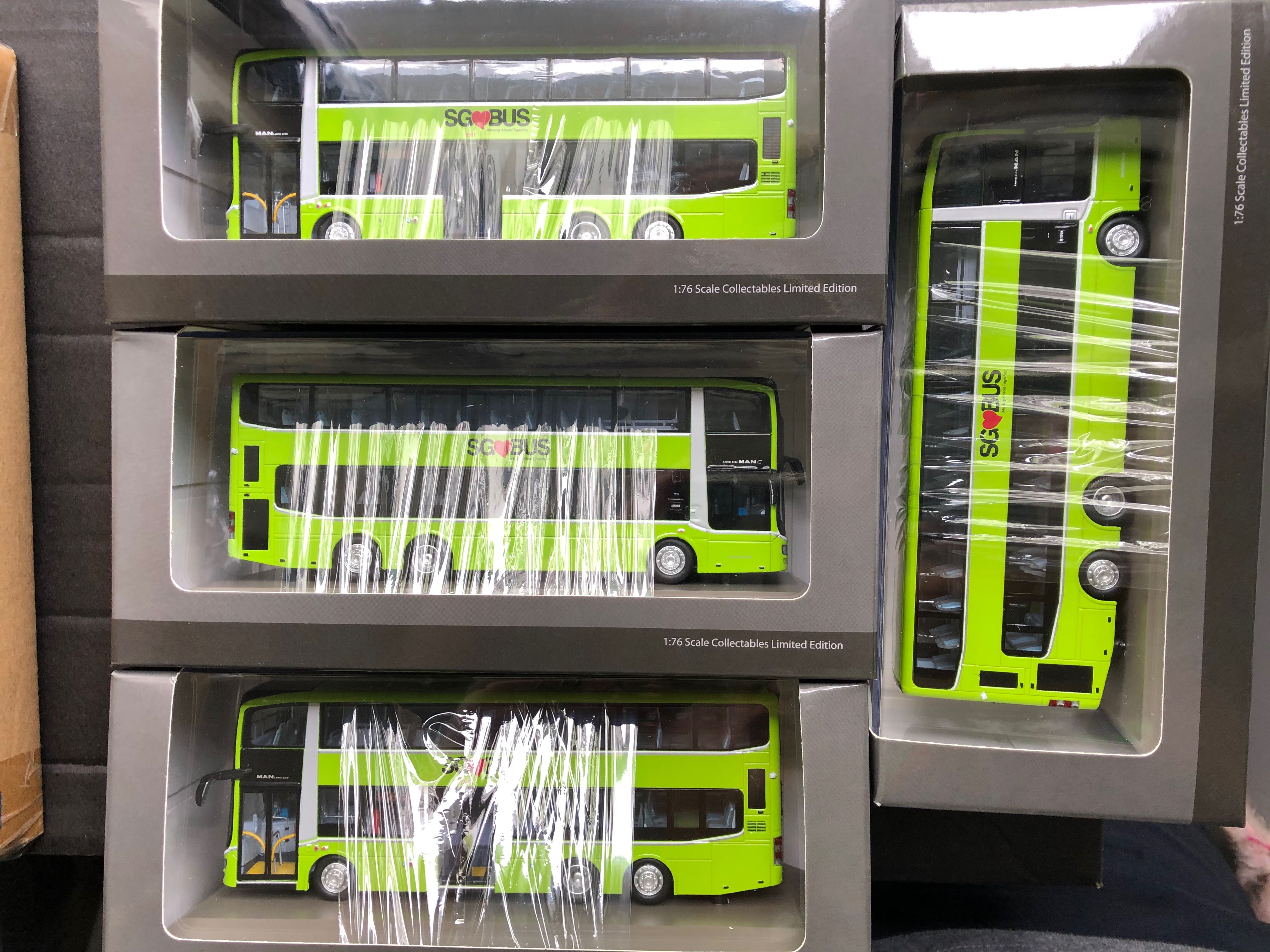 1:76 MAN A95 Euro 6 Bus Model (Free SG 01 Routemaster Bus Promo ...