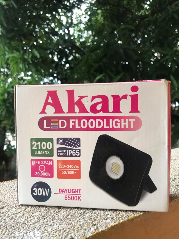 AKARI AFL-S30DL LED Floodlight, Furniture & Home Living, Lighting ...