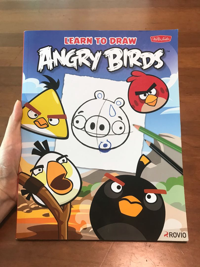 Angry Bird Drawing Book