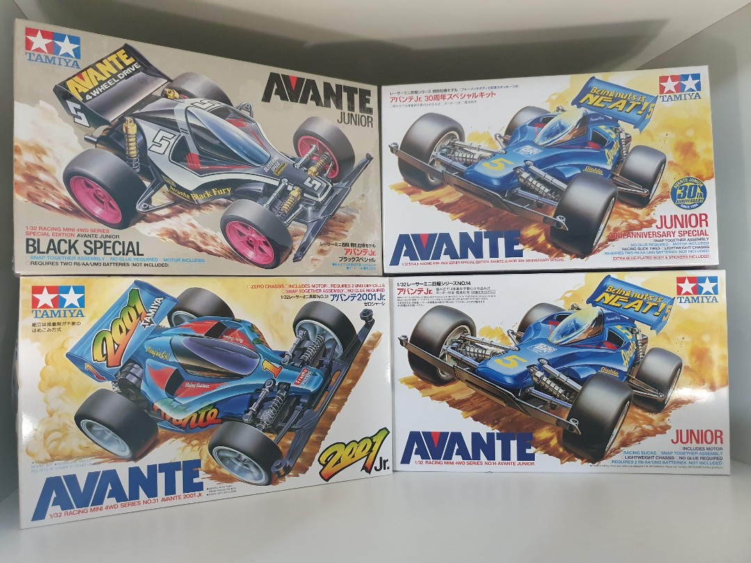 Avante Junior Tamiya Mini 4wd, Hobbies & Toys, Toys & Games on Carousell