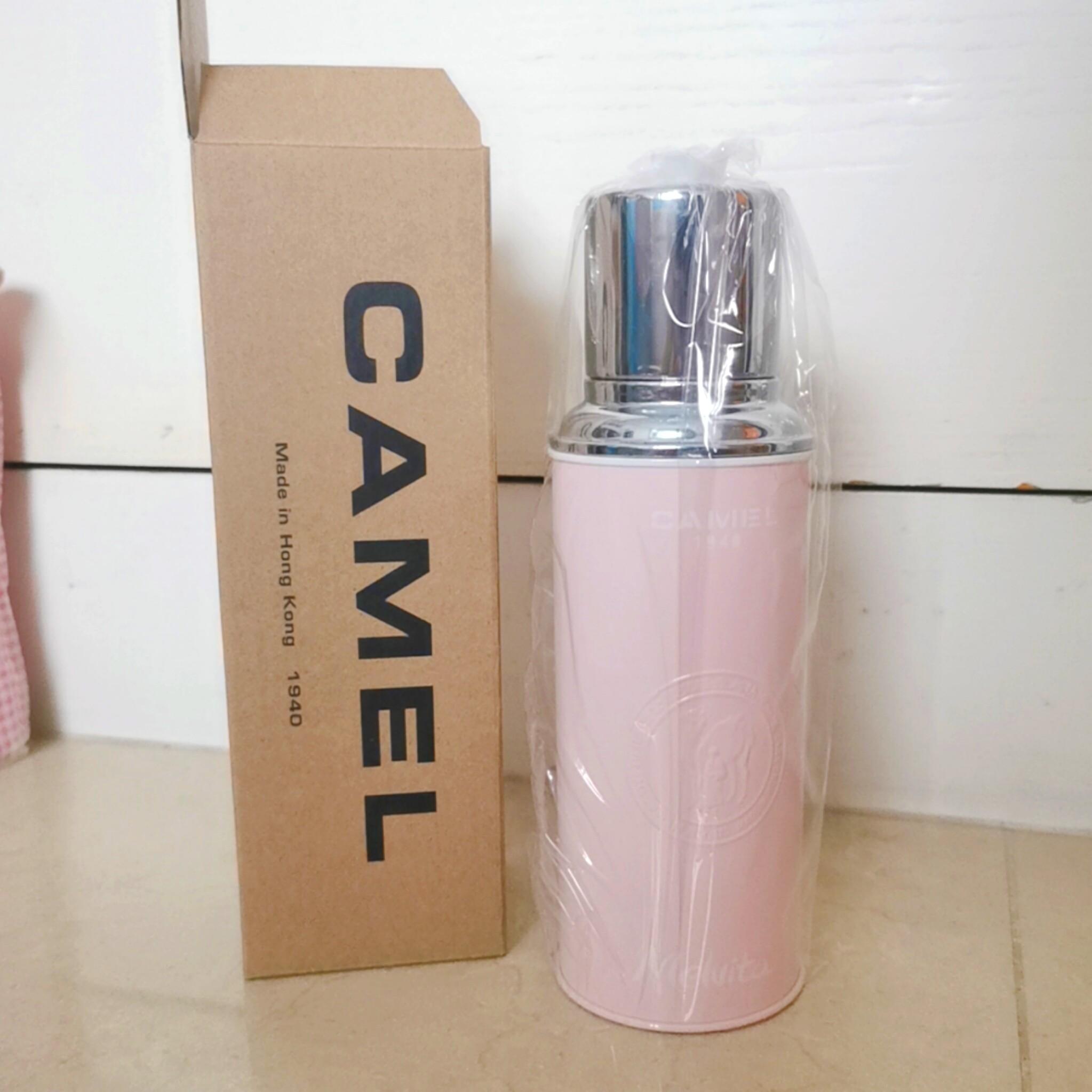 Baby Pink Camel flask brand new!!, 傢俬＆家居, 廚具和餐具, 廚水杯、水壺 - Carousell