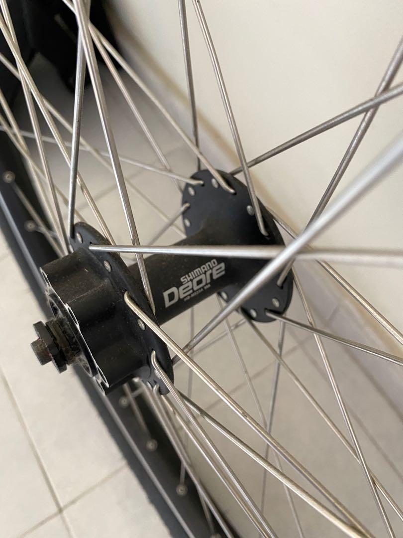 BN 26” Shimano deore wheels on Alex adventurer 2 rims for your surly ...