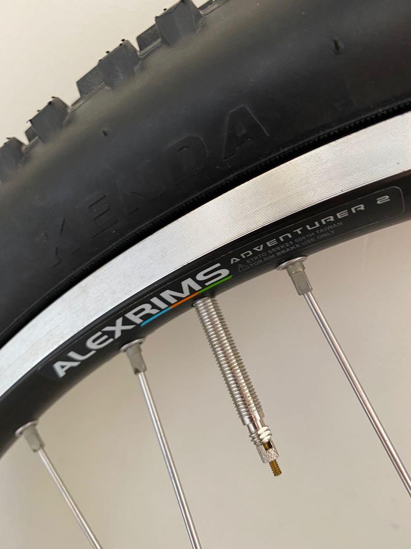 BN 26” Shimano deore wheels on Alex adventurer 2 rims for your surly ...