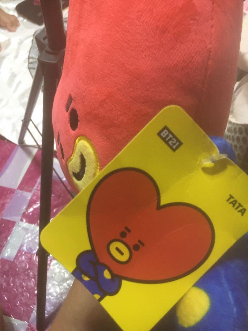 BT21 x WATSONS TATA PLUSHIE, Hobbies & Toys, Memorabilia & Collectibles ...