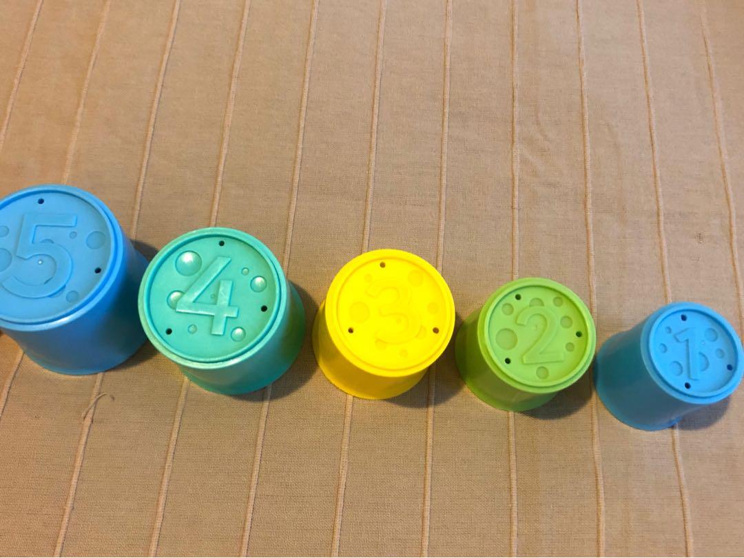 Cups with numbers, Babies & Kids, Baby Nursery & Kids Furniture, Kids ...