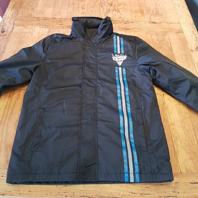 Disney Pixar Cars 3 Lightning McQueen Racing Jacket (Black), Men's ...