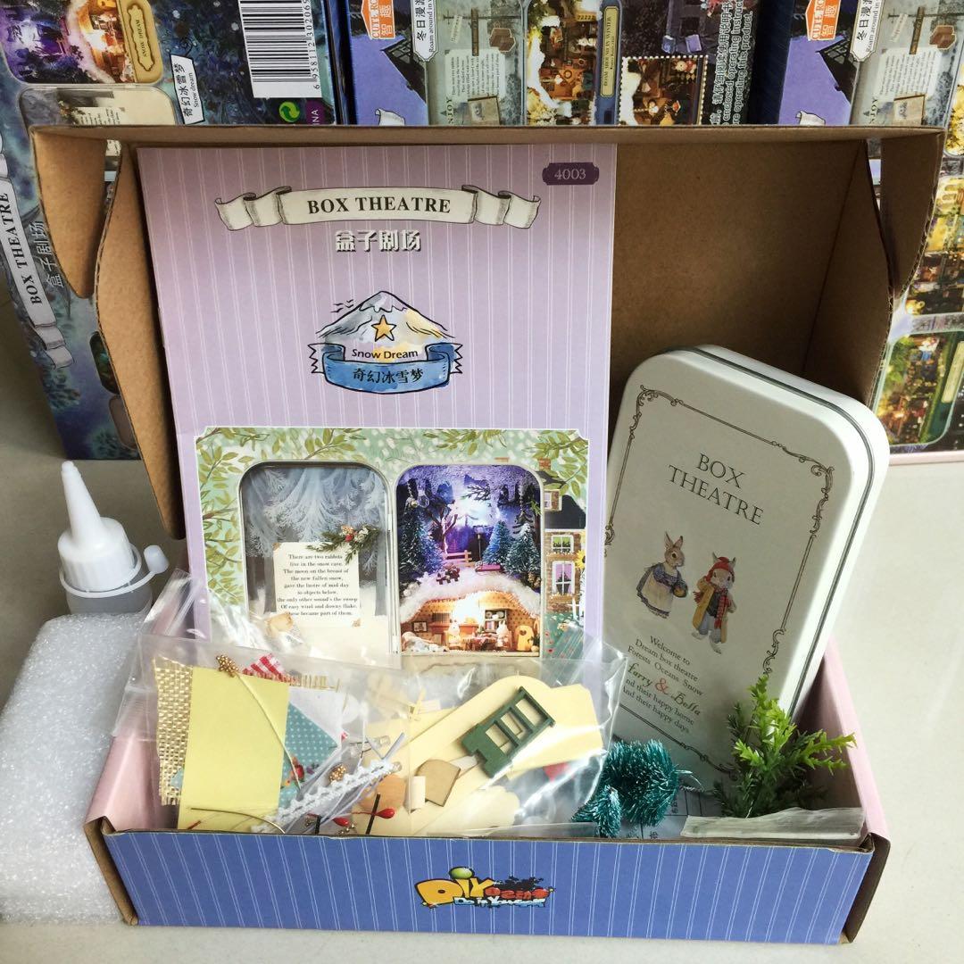 DIY Mini House Theatre Box, Hobbies & Toys, Stationery & Craft ...