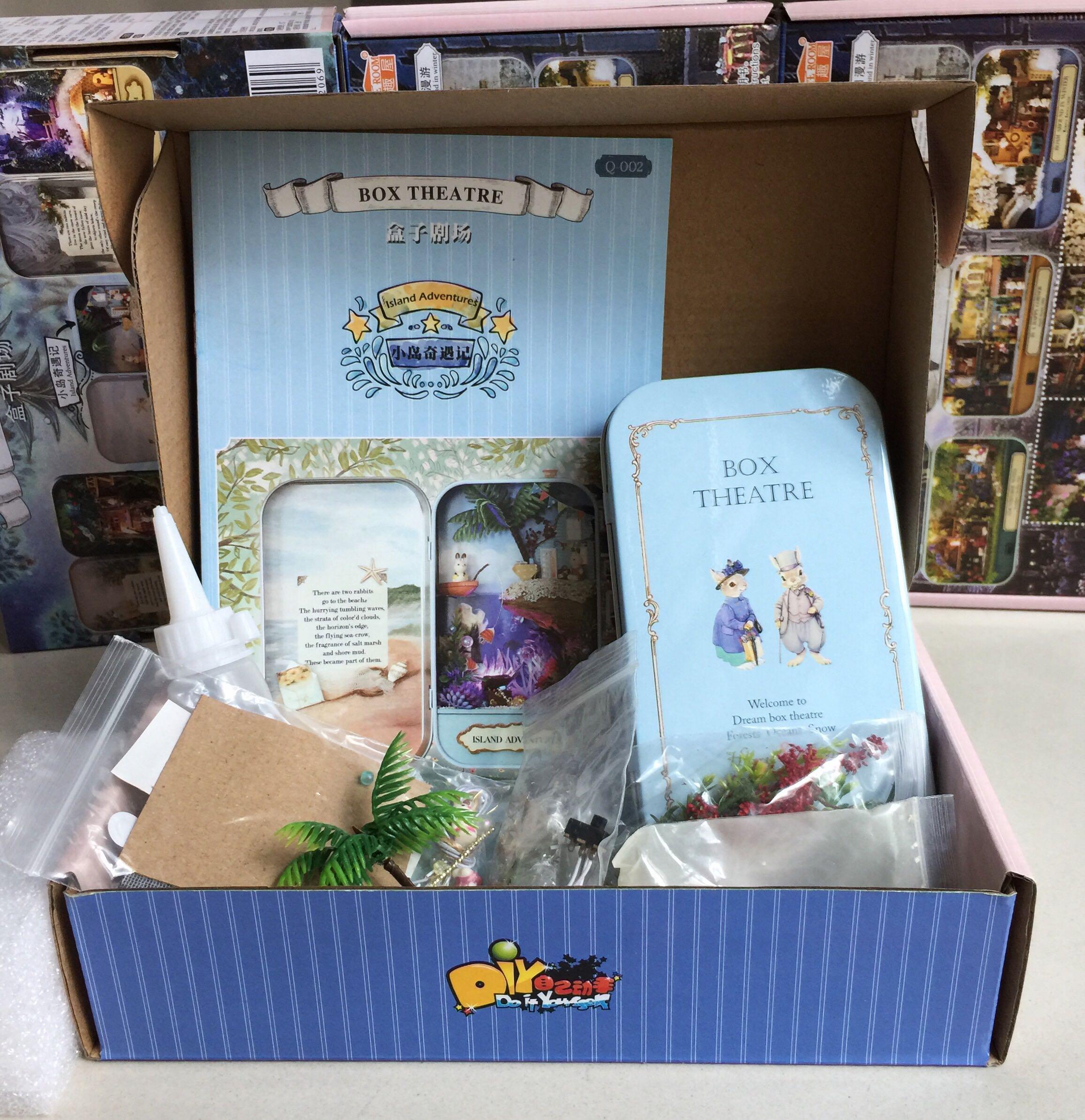 DIY Mini House Theatre Box , Hobbies & Toys, Stationery & Craft ...