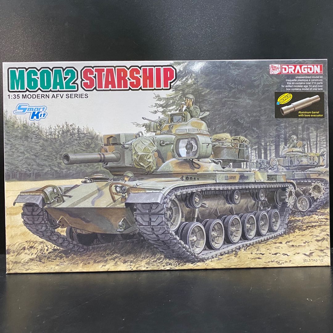 Dragon 3562 M60A2 "Starship" MBT 1:35 模型, 興趣及遊戲, 玩具 & 遊戲類 - Carousell