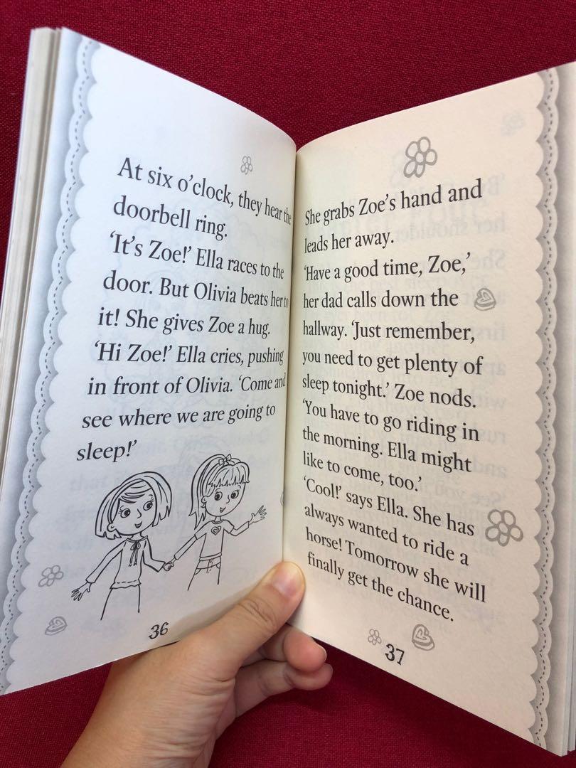 Ella and Olivia The Big Sleepover scholastic, 興趣及遊戲, 書本 & 文具, 小說 & 故事書 ...