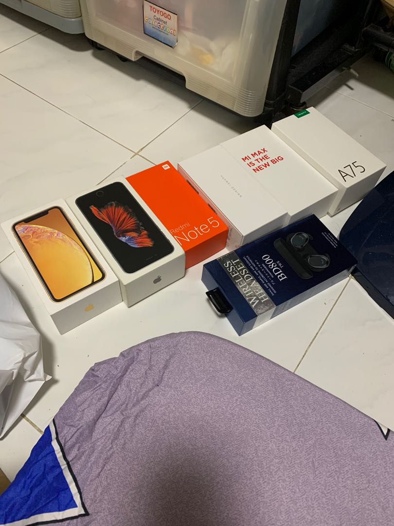 Empty phone boxes, Mobile Phones & Gadgets, Mobile & Gadget Accessories ...