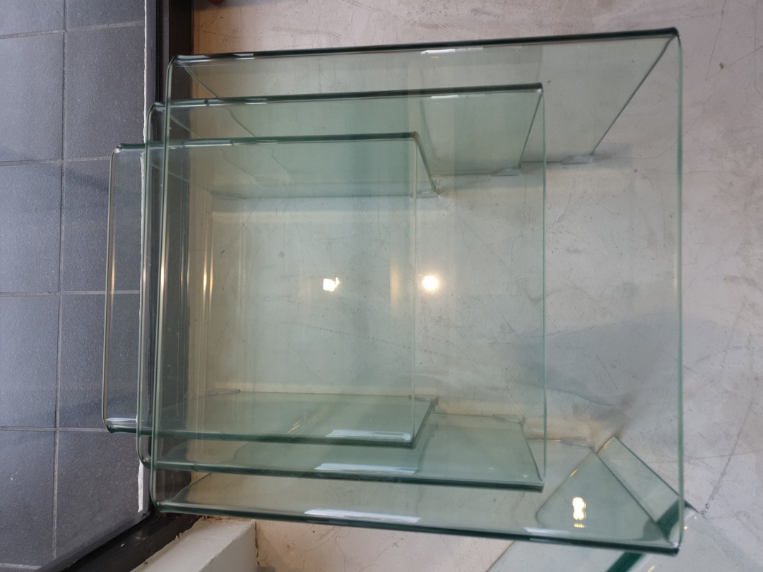 Full Glass Coffee Table, Furniture & Home Living, Furniture, Tables ...