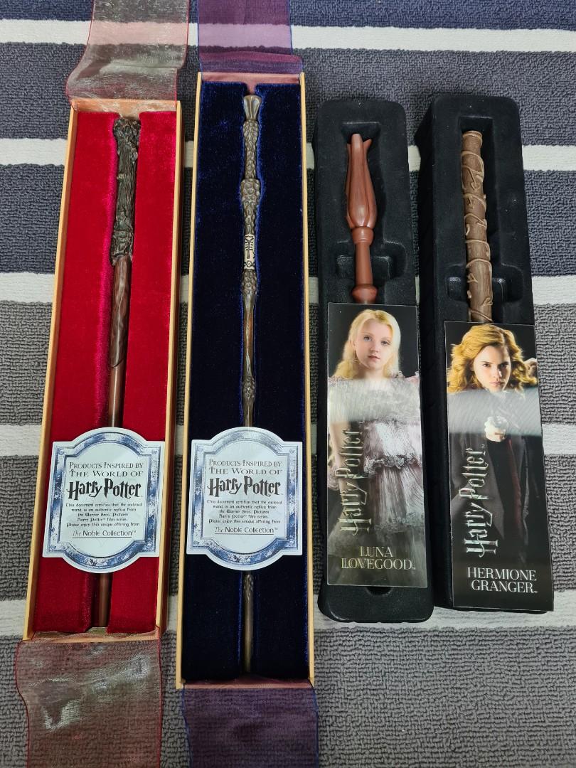 Harry Potter Wand Set (The Noble Collection), Hobbies & Toys ...
