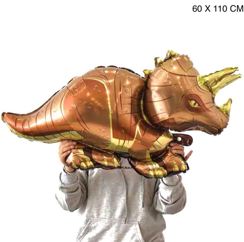 Dinosaur Dino Foil Balloon / Dinosaur Jurassic Lost World / Kids Children Cute Theme / Happy ...