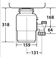 InSinkerator Model 46 Food Waste Disposal Unit without Air Switch ...