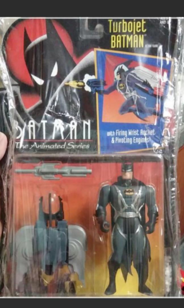 Kenner Vintage Turbojet Batman Animated Mint New Mr Freeze Joker Batman ...