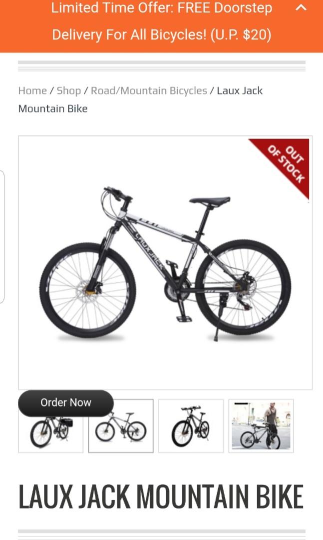 Laux Jack Mountain Bike, Sports Equipment, Bicycles & Parts, Bicycles ...