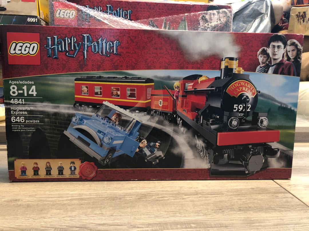 Lego 4841 Hogwarts Express 哈利波特霍格莘茲火車 有盒說明書100%齊件齊人仔, 興趣及遊戲, 玩具 & 遊戲類 ...