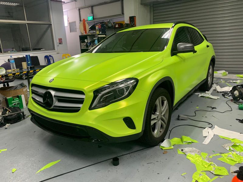Mercedes GLA full body sticker wrap, Car Accessories, Tyres & Rims on ...