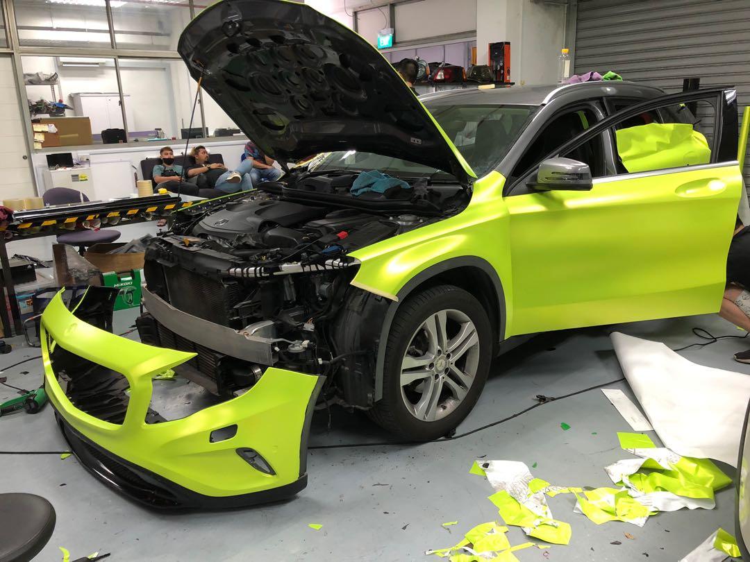 Mercedes GLA full body sticker wrap, Car Accessories, Tyres & Rims on ...
