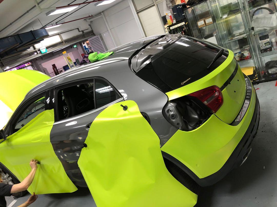 Mercedes GLA full body sticker wrap, Car Accessories, Tyres & Rims on ...