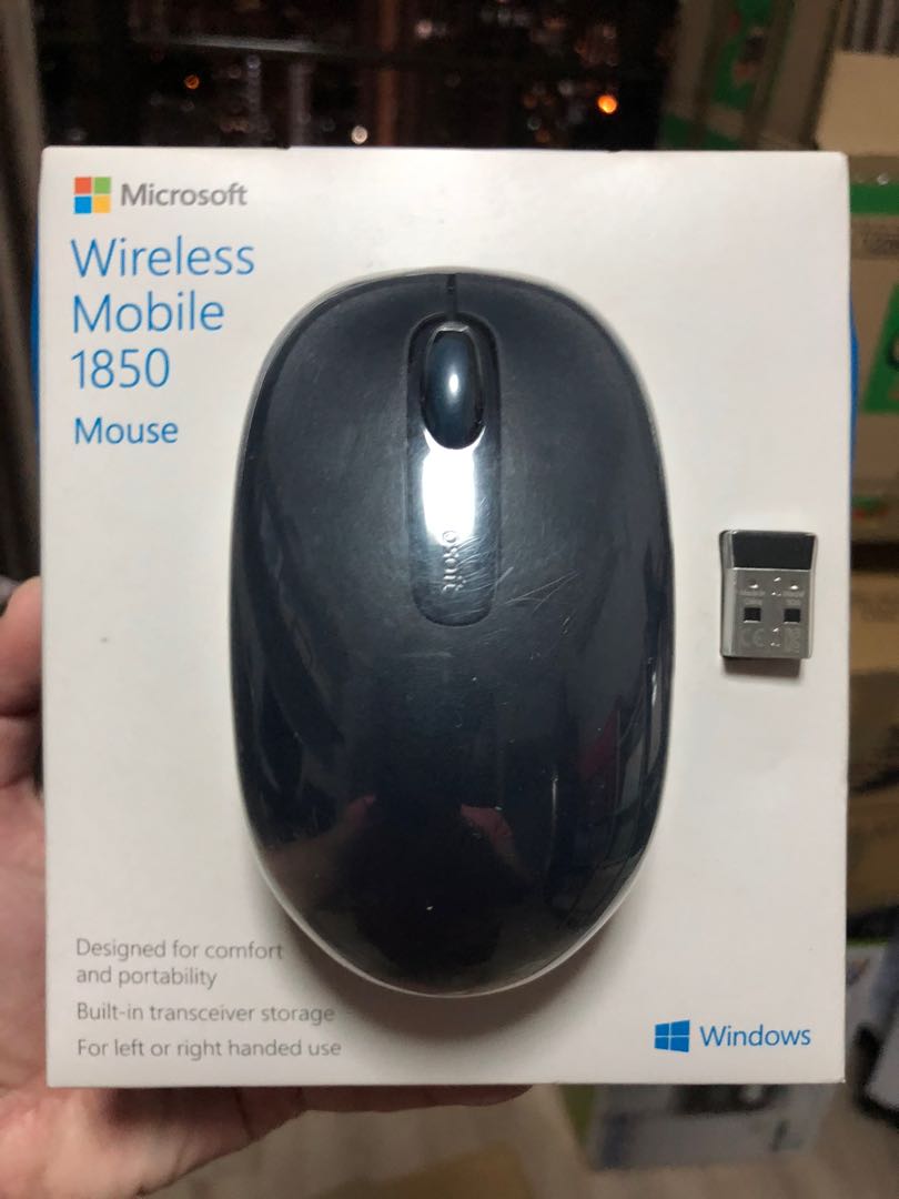 Microsoft Mouse 1850, Computers & Tech, Parts & Accessories, Mouse ...