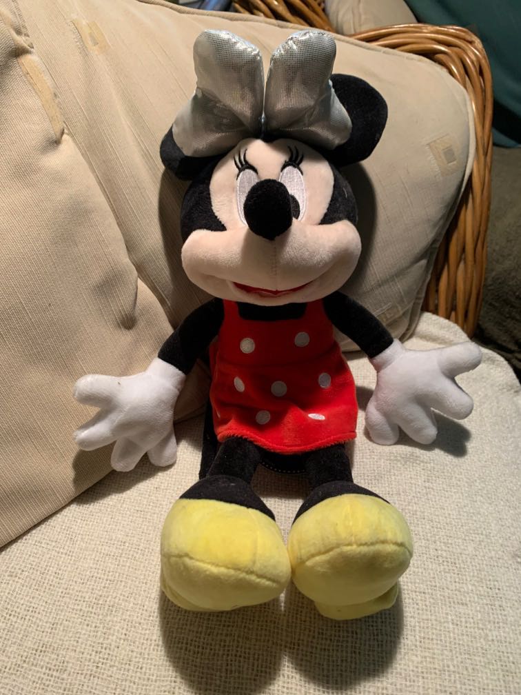 Minnie Rocks the Dots Disney Plush Toy, Hobbies & Toys, Toys & Games on ...