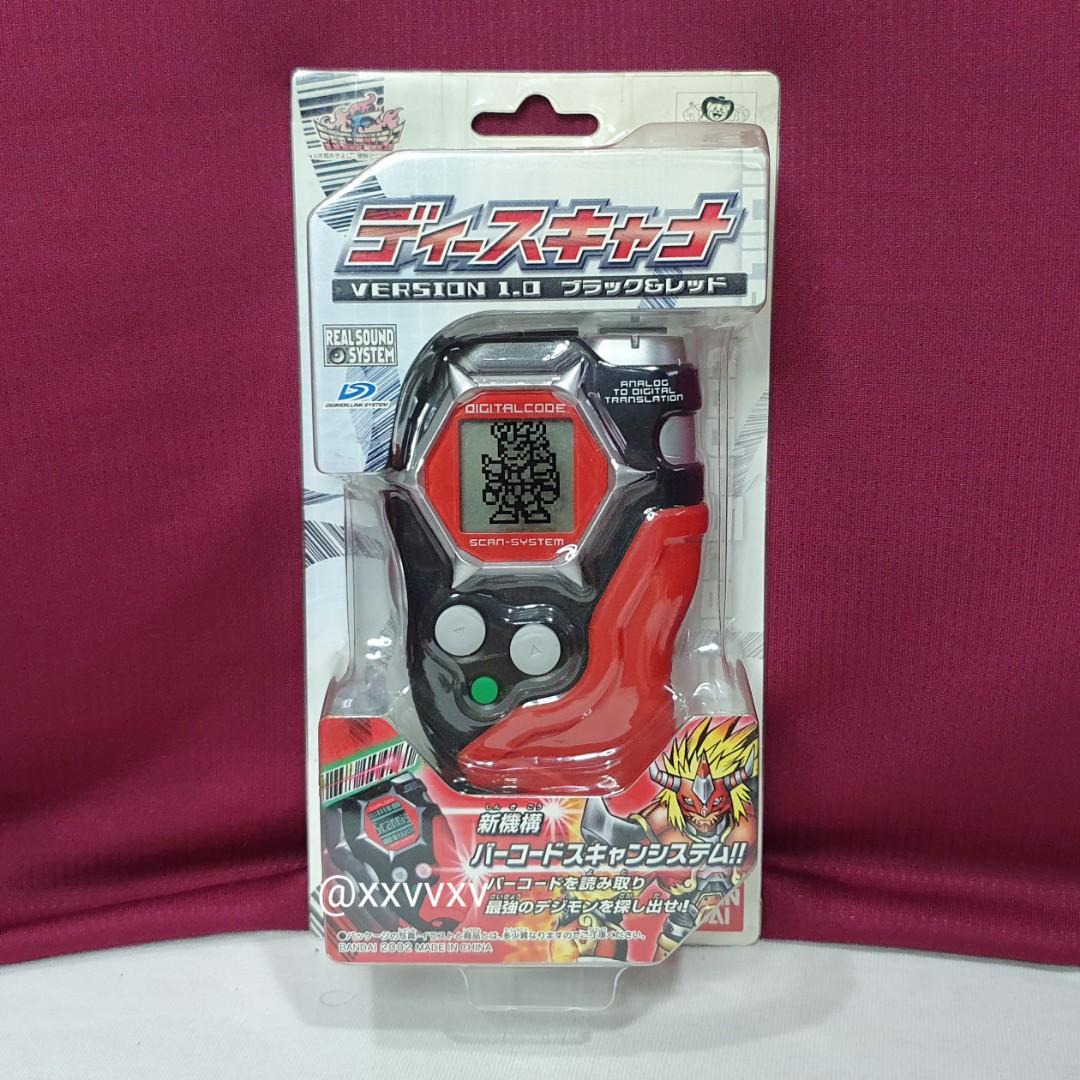 MISB Digimon Frontier D-Scanner Red Digimon Digivice Digital Monster ...