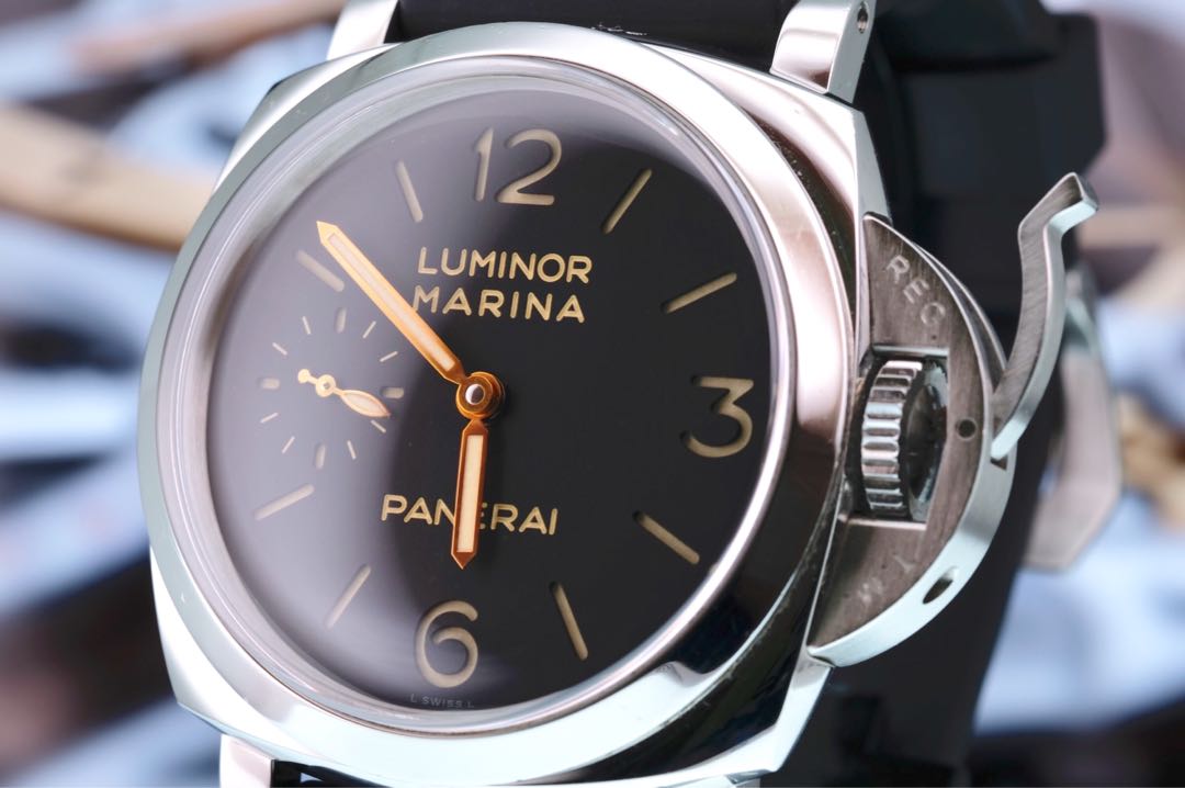 Pam 422 Panerai Luminor 1950 3 days sandwich dial 47mm mint condition ...