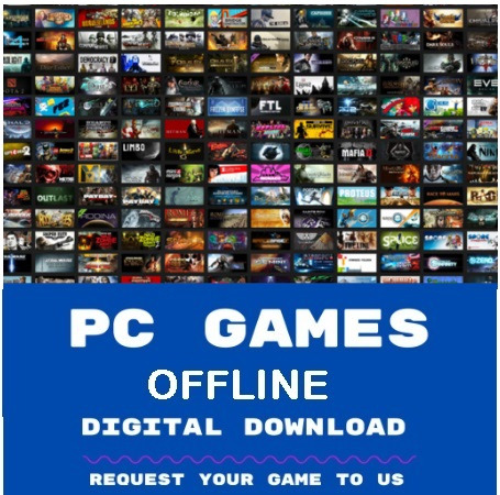 PC GAMES OFFLINE DIGITAL DOWNLOAD, Video Gaming, Video Games ...