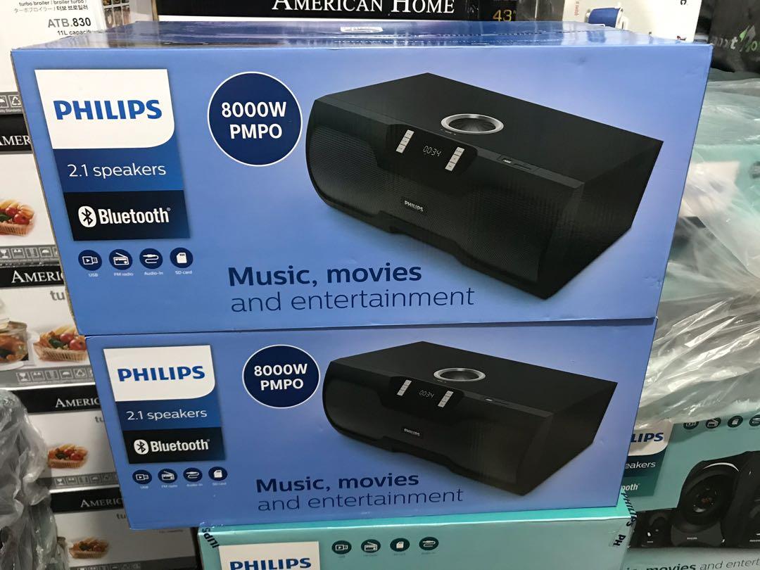 Philips 2.1 speaker Bluetooth, Audio, Soundbars, Speakers & Amplifiers ...