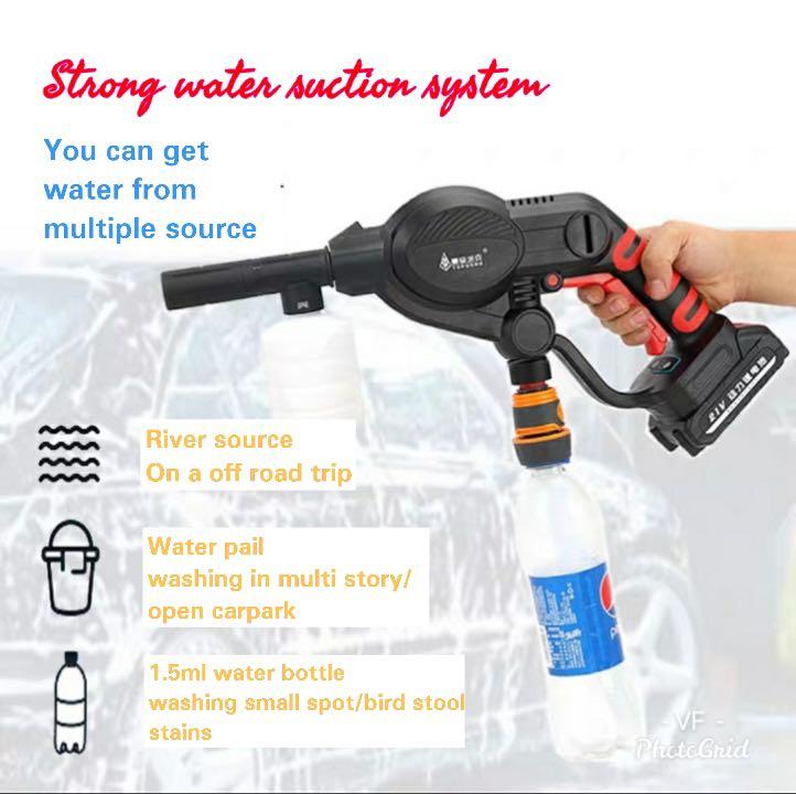 Powerful Water Jet gun, Furniture & Home Living, Gardening, Hose and ...