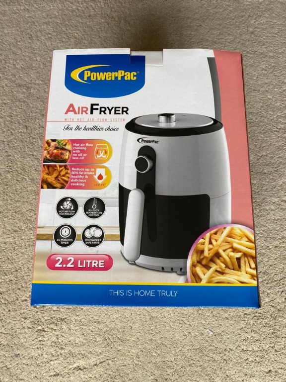 POWERPAC 2.2L Air Fryer with hot air flow system - (PPAF636) - Healthy Living, TV & Home ...