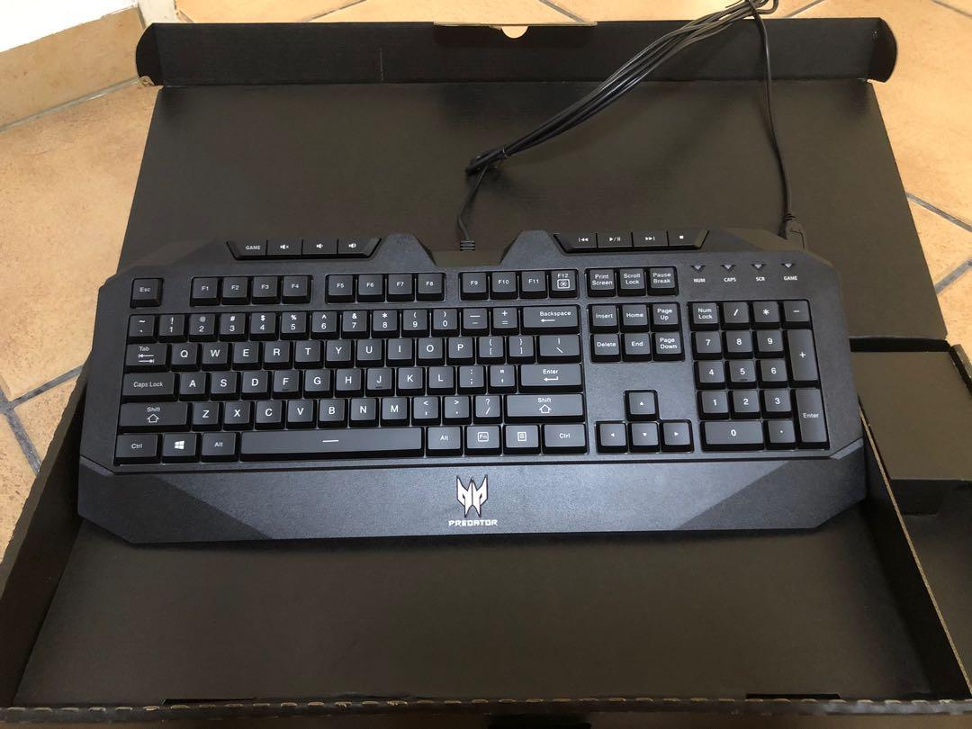 Predator keyboard, Computers & Tech, Parts & Accessories, Computer ...