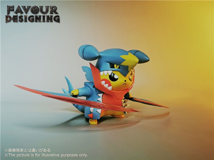 [PRE-ORDER]POKEMON: PIKACHU COSPLAY MEGA GARCHOMP FIGURE STATUE ...